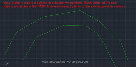 autolisp polyline offset with even distance on vertices