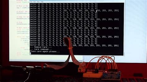raspberry pi python mxgxw mfrc522 python dump rfid tag data and