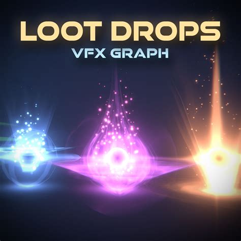 unity vfx graph loot drop effects gabriel aguiar on artstation at