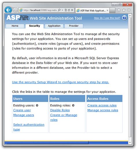 deploying an asp web application with sql server
