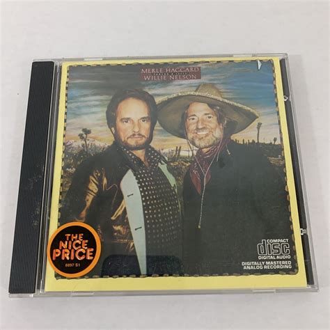 Merle Haggard And Willie Nelson Pancho And Lefty Cd 1982 Ebay