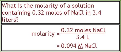 How To Calculate Molarity Researchgate