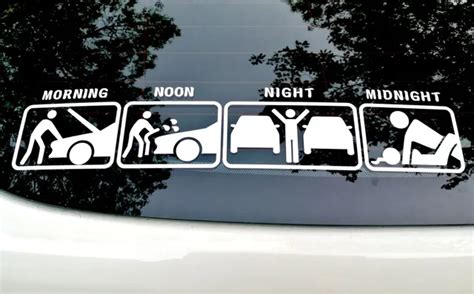 Funny Vinyl 35 7cm Car Stickers And Decals Window Wiper Rear Windshield