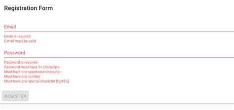 form validation with vuetify in a vue app dev community