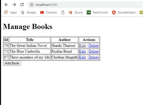 github scbushan05 book management system the application