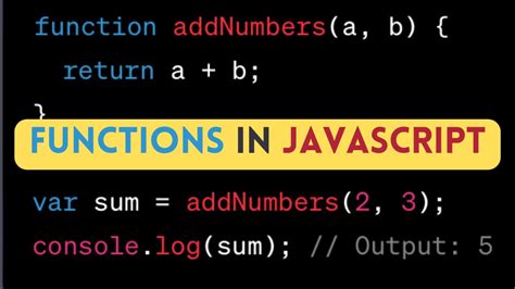 everything about functions javascript tutorial ep 2 youtube