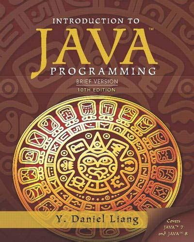 introduction to java programming brief version 10th edition 10th