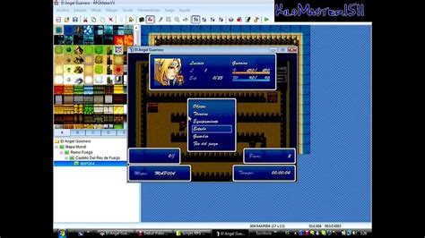como cambiar el estilo de menu en rpg maker vx youtube