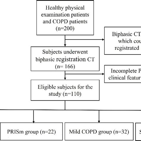 Flowchart Of Participant Selection Abbreviations Copd Chronic