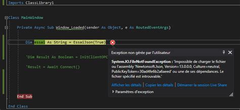 could not load file or assembly newtonsoft json with the use of a dll