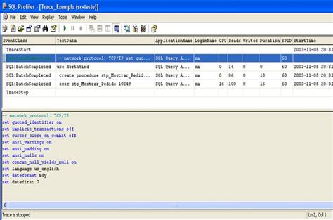artigo sql magazine 11 profiler parte i criando uma trace para