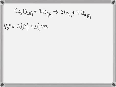 Solved Using Standard Enthalpies Of Formation Calculate The Standard