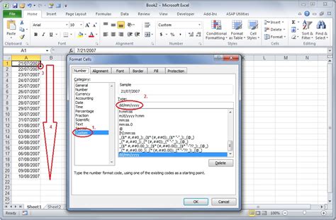 excel get dates to increment by a day in copying down solutions