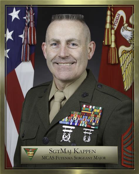 Marine Corps Air Station Futenma Leaders Mcas Leaders Sergeant Major