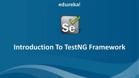 introduction to testng framework selenium with java basics to