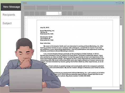 how to write an email of interest for a job 13 steps
