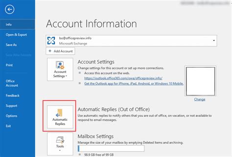 How To Set Up Out Of Office In Outlook Techstory