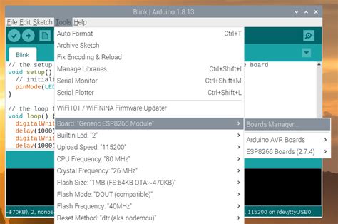 esp8266 nodemcu ota arduino 1 8 5 sweblana