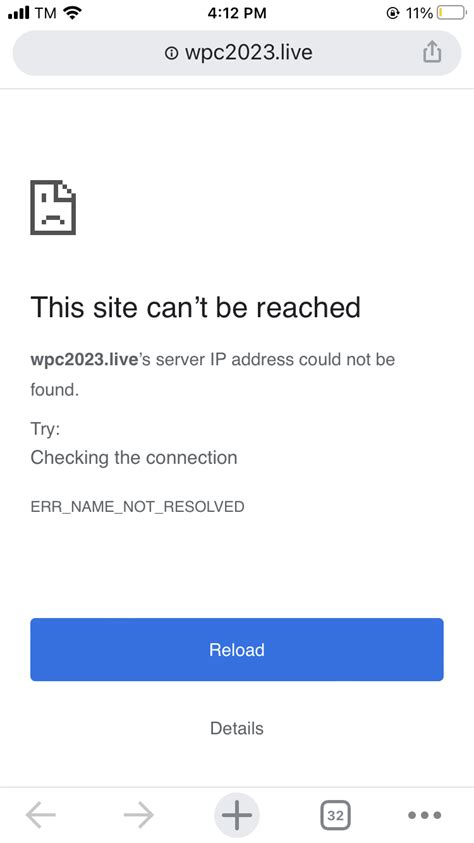 err name not resolved apple community