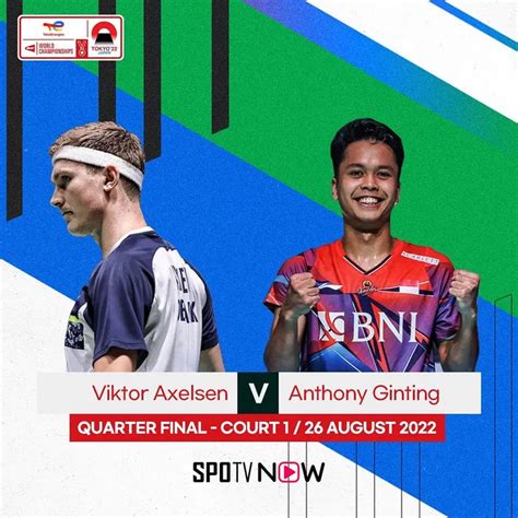 Live Inews Tv Bwf World Championship 2022 Victor Axelsen Vs Anthony