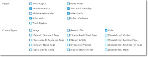 checkboxlist selectmany layout tweaks optimizely developer comm