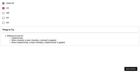 react control library checkbox materialui codesandbox