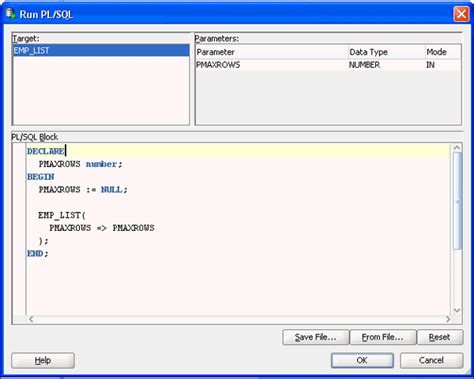developing and debugging pl sql using sql developer