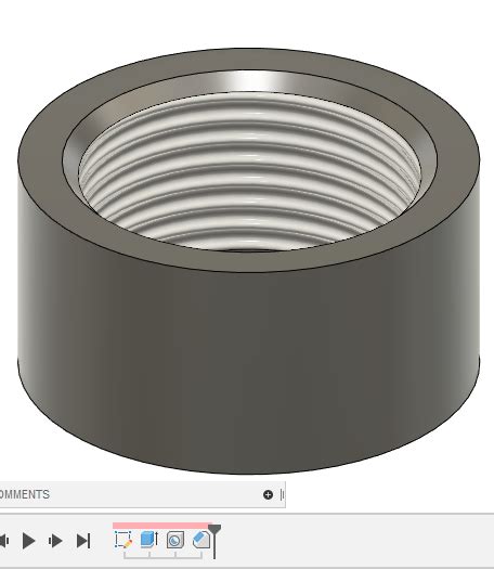 solved screw thread not working autodesk community