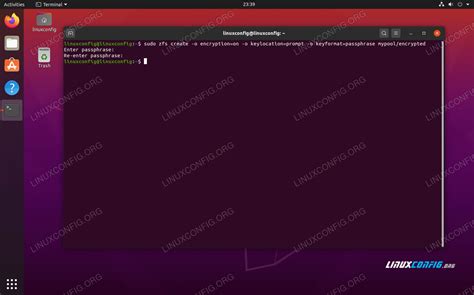 configuring zfs on ubuntu 20 04 linux tutorials learn linux