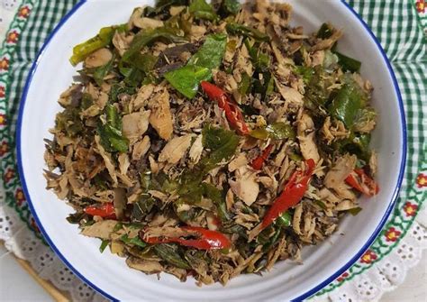 Resep Suwir Pindang Tongkol Daun Melinjo Ala Fe Oleh Cia Febri Cookpad
