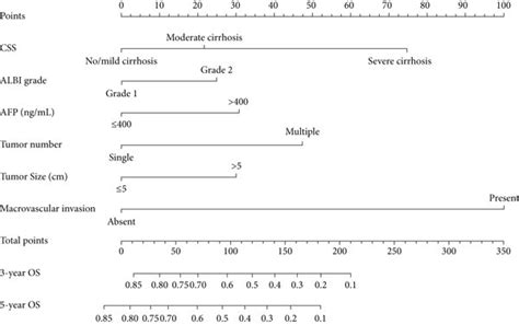 The Preoperative Nomograms For Predicting Rfs And Os In Patients With