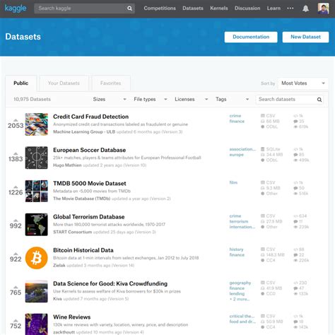 the kaggle dataset