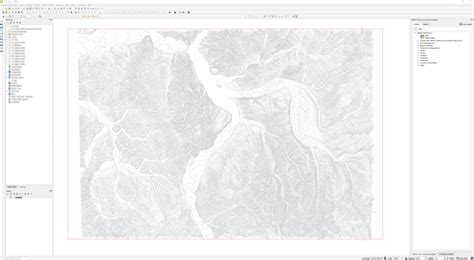 how to create dem from contour using qgis gis tutorial