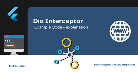 [example code] dio interceptors in flutter example
