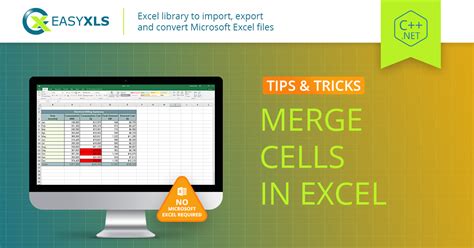 merge cells for excel sheet in c easyxls guide