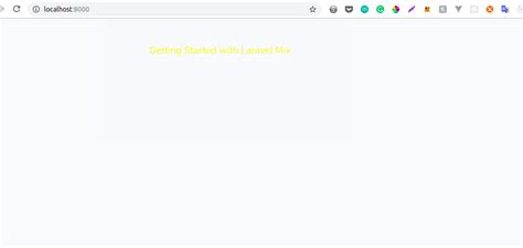 getting started with laravel mix for frontend development