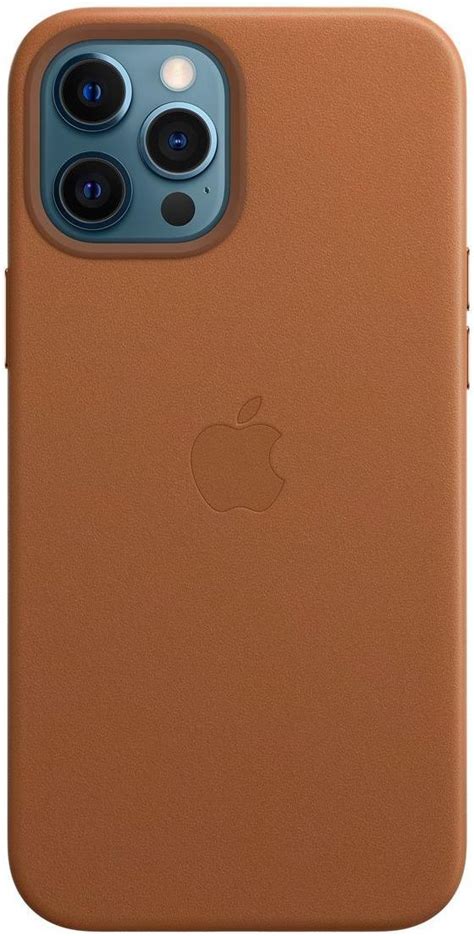 Apple Leather Case Magsafe Iphone 12 Pro Max Naturalny Brąz Mhkl3zm A