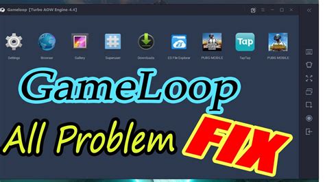 gameloop all problem fix how to solve gameloop all problem without
