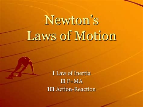 Ppt Newtons Laws Of Motion Powerpoint Presentation Free Download