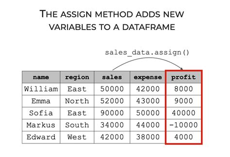 How To Use The Pandas Assign Method To Add New Variables Sharp Sight