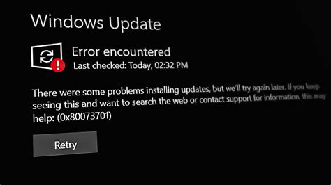 How To Fix Update Error 0x80073701 On Windows 10 11