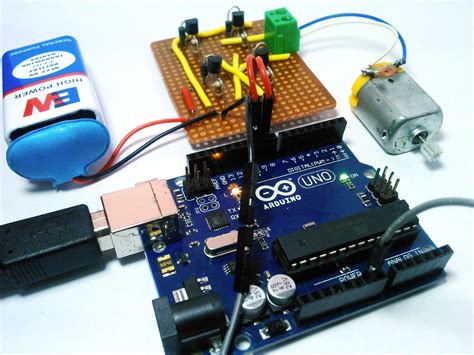 h bridge motor driver for arduino using transistors 11 steps with