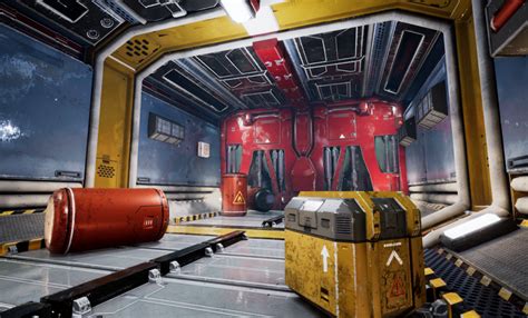 unreal engine 4 sci fi environment tsumea