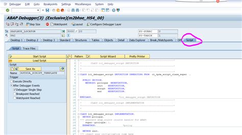 sap abap central how to stop your sap debugger on update of standard