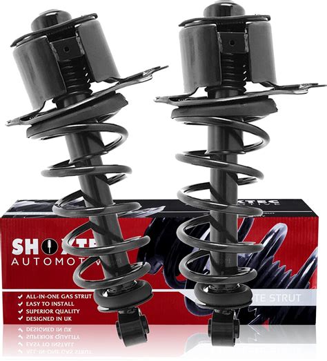 Shoxtec Rear Pair Complete Struts Assembly Replacement For