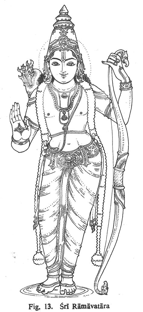 Hindu Gods And Goddesses Coloring Pages Sketch Coloring Page