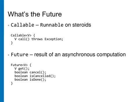 how to use callable and future in java example