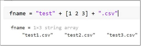 matlab string arrays matlab and simulink