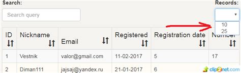 vuejs table pagination example j furniture and decoration