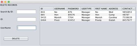 java cannot mouse clicked on a record in the jtable that